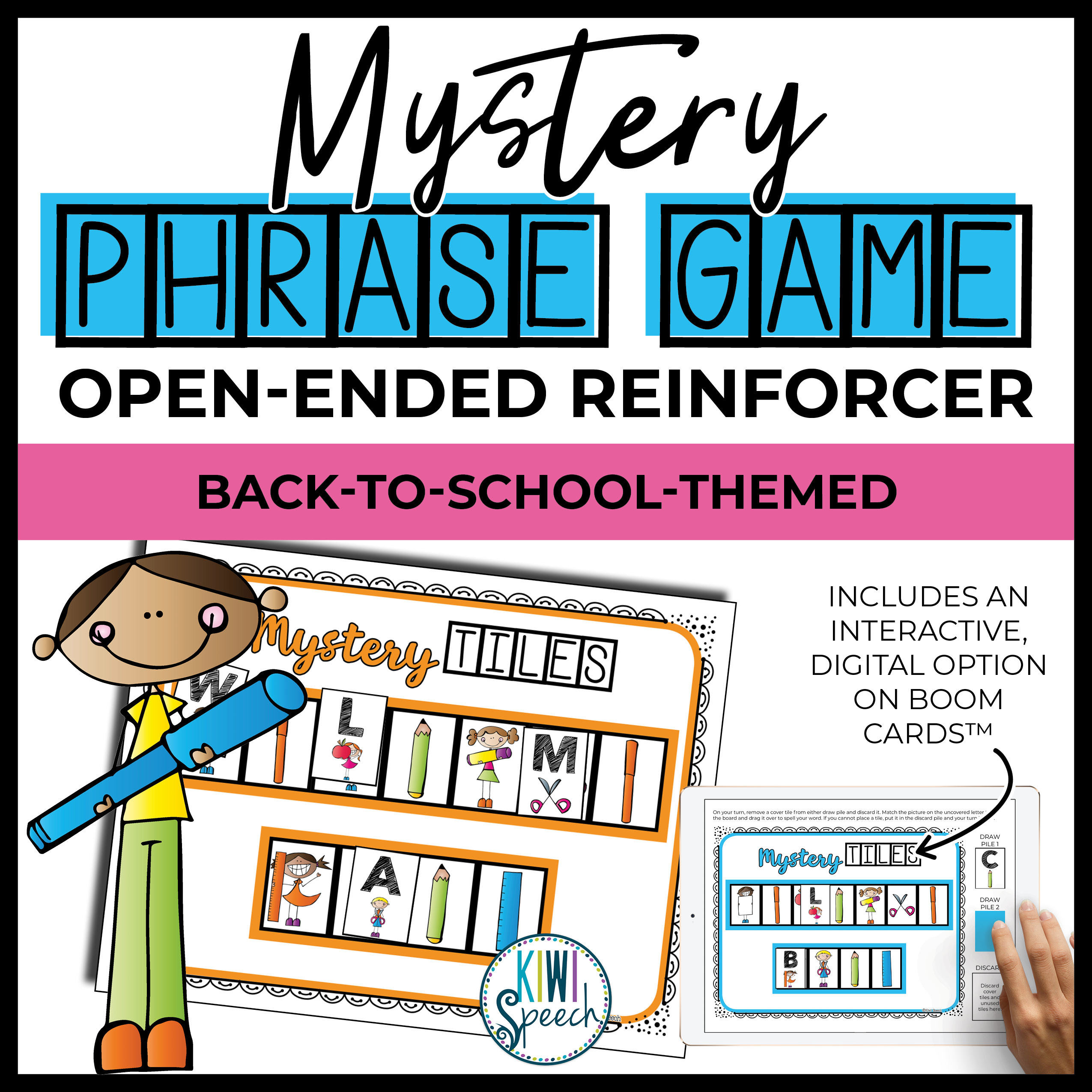 Open Ended Reinforcer Game for Any Goal in Speech Therapy - Back to ...