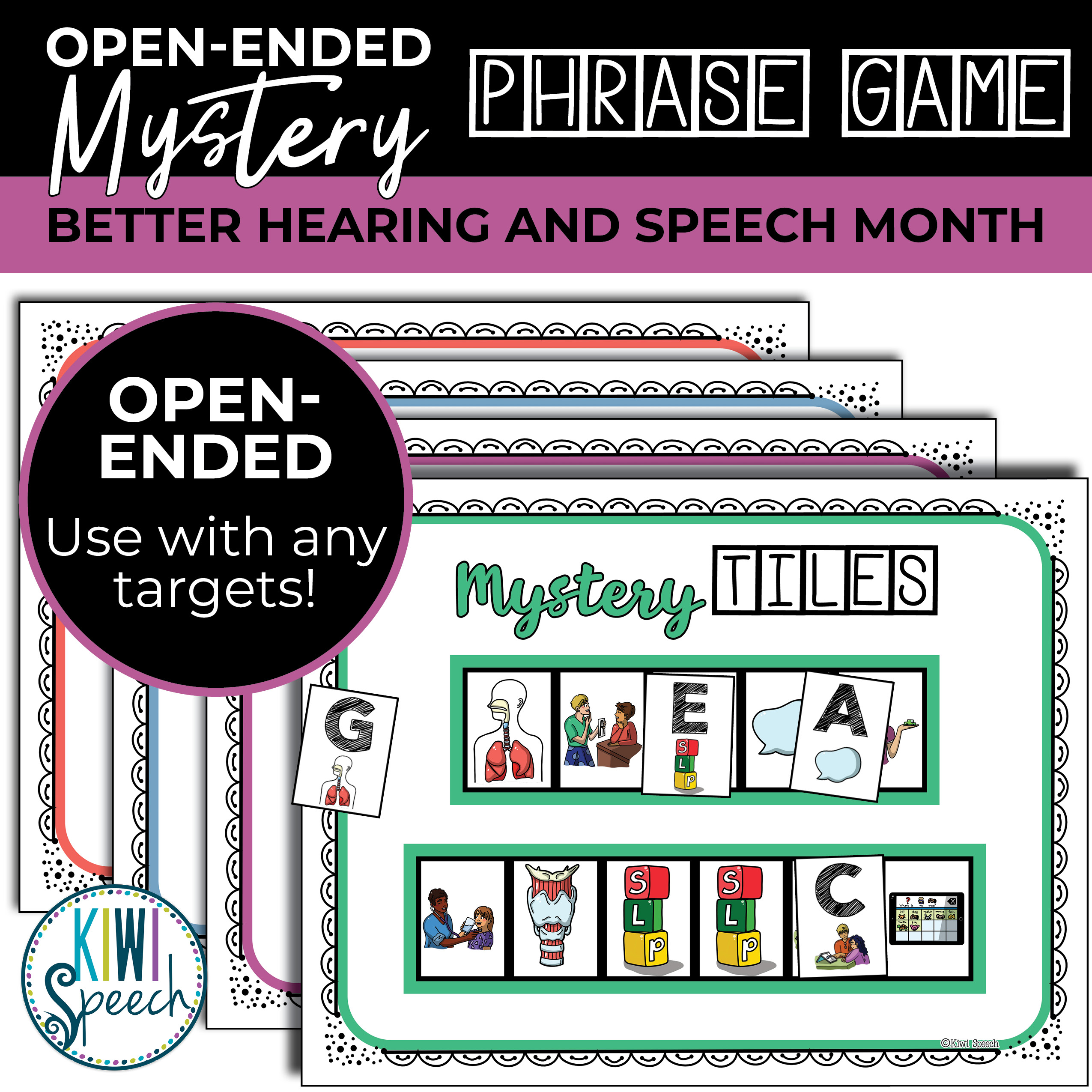 Open Ended Reinforcer Game for Speech Therapy - Better Hearing and ...