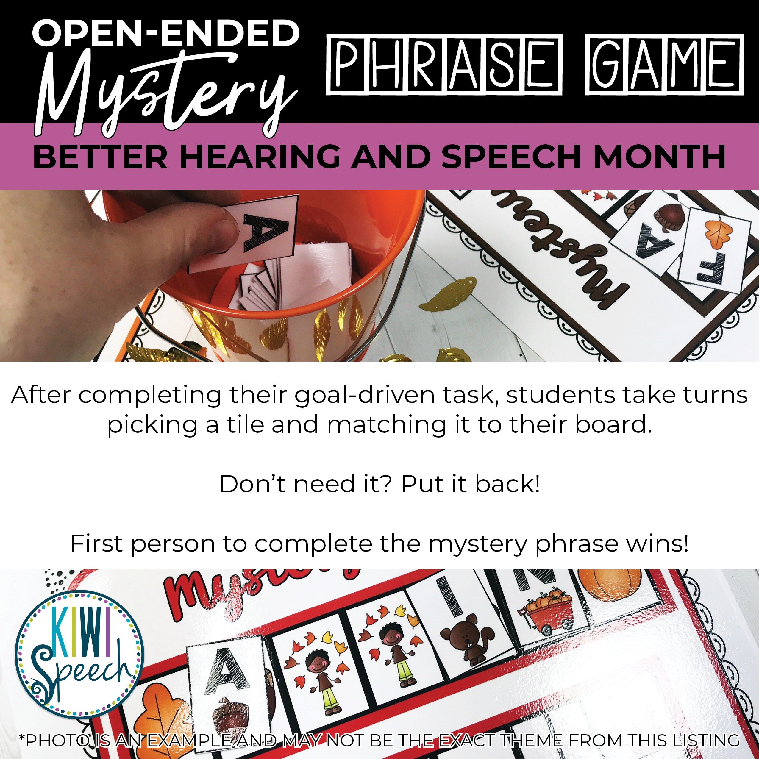 Open Ended Reinforcer Game for Speech Therapy - Better Hearing and ...
