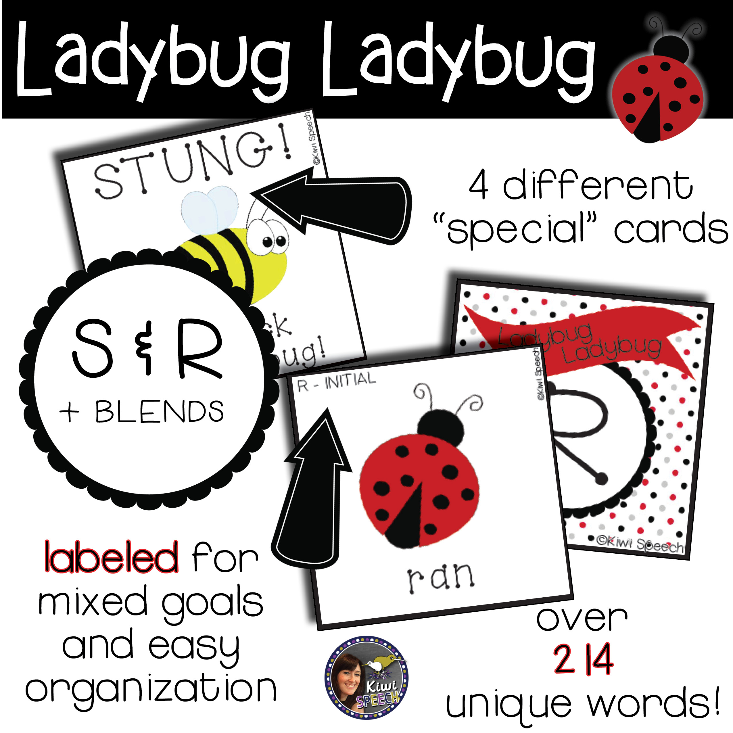 Ladybug Ladybug! - A Spring Articulation Game for Speech - S and R ...