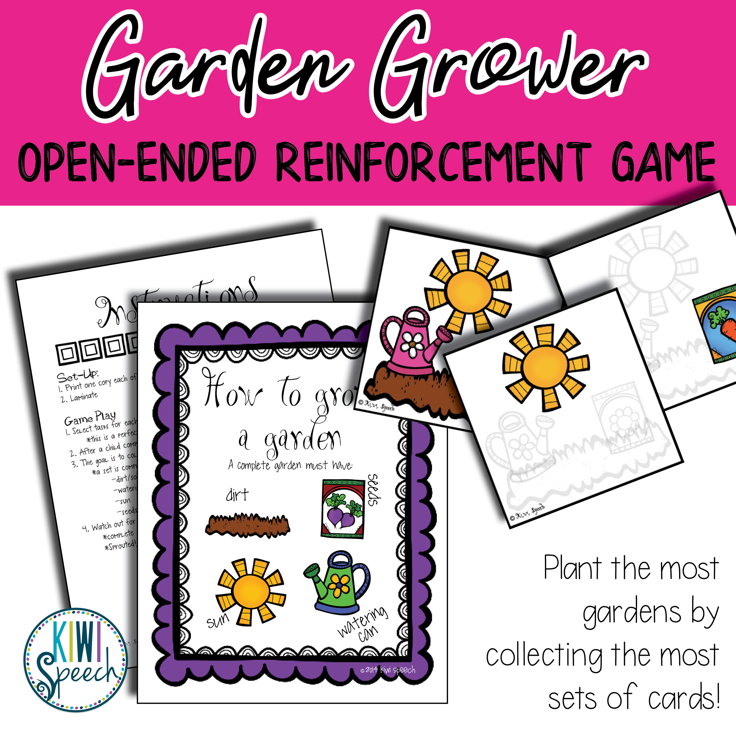 Garden Grower: Open Ended Reinforcement Game for Mixed Speech Therapy ...