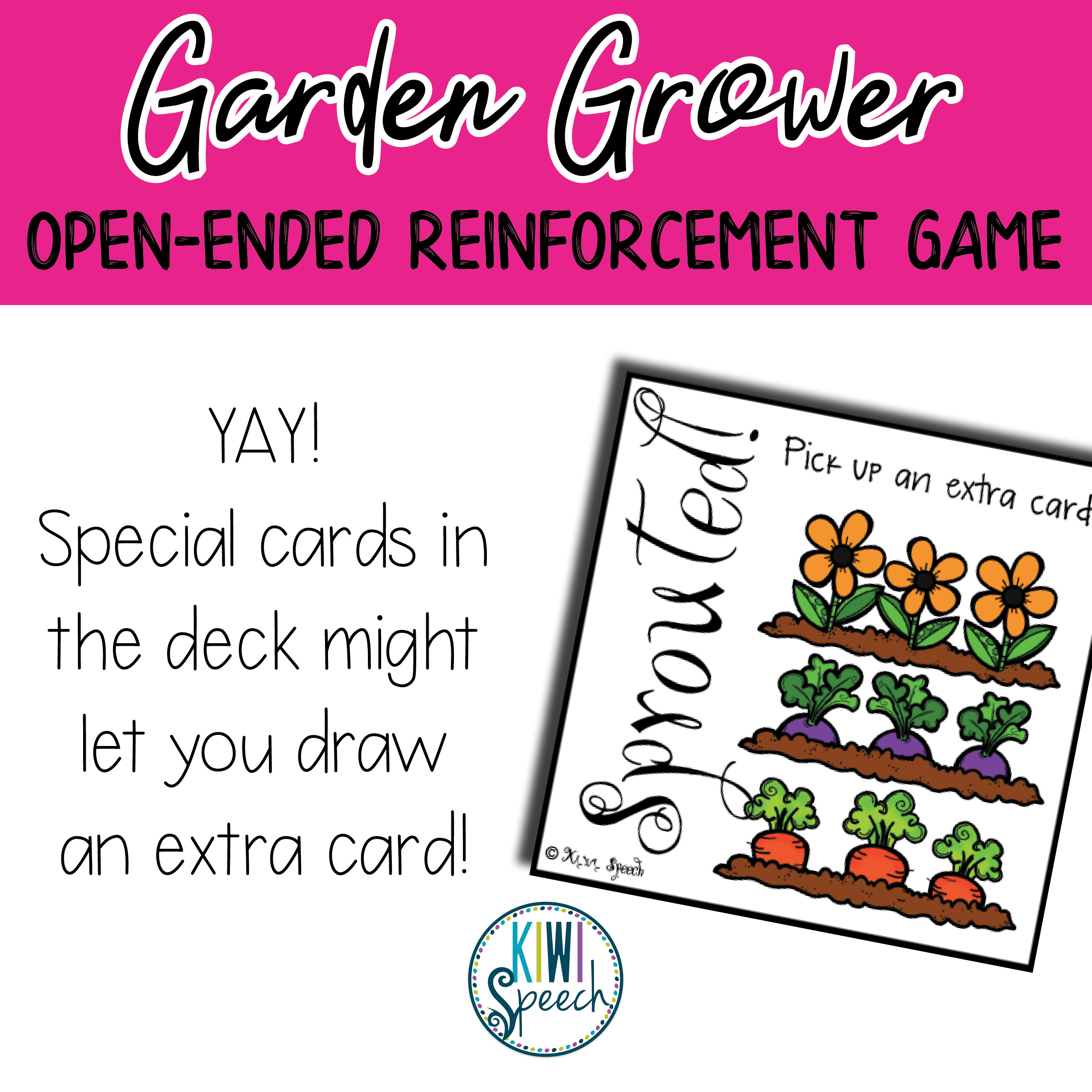 Garden Grower: Open Ended Reinforcement Game for Mixed Speech Therapy ...