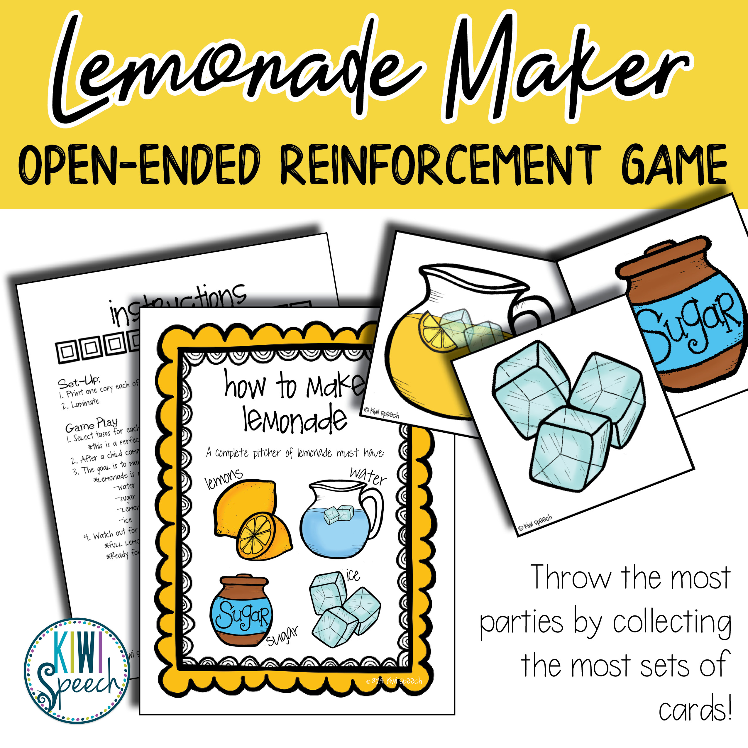 Lemonade Maker: Open Ended Reinforcement Game for Mixed Speech Therapy ...