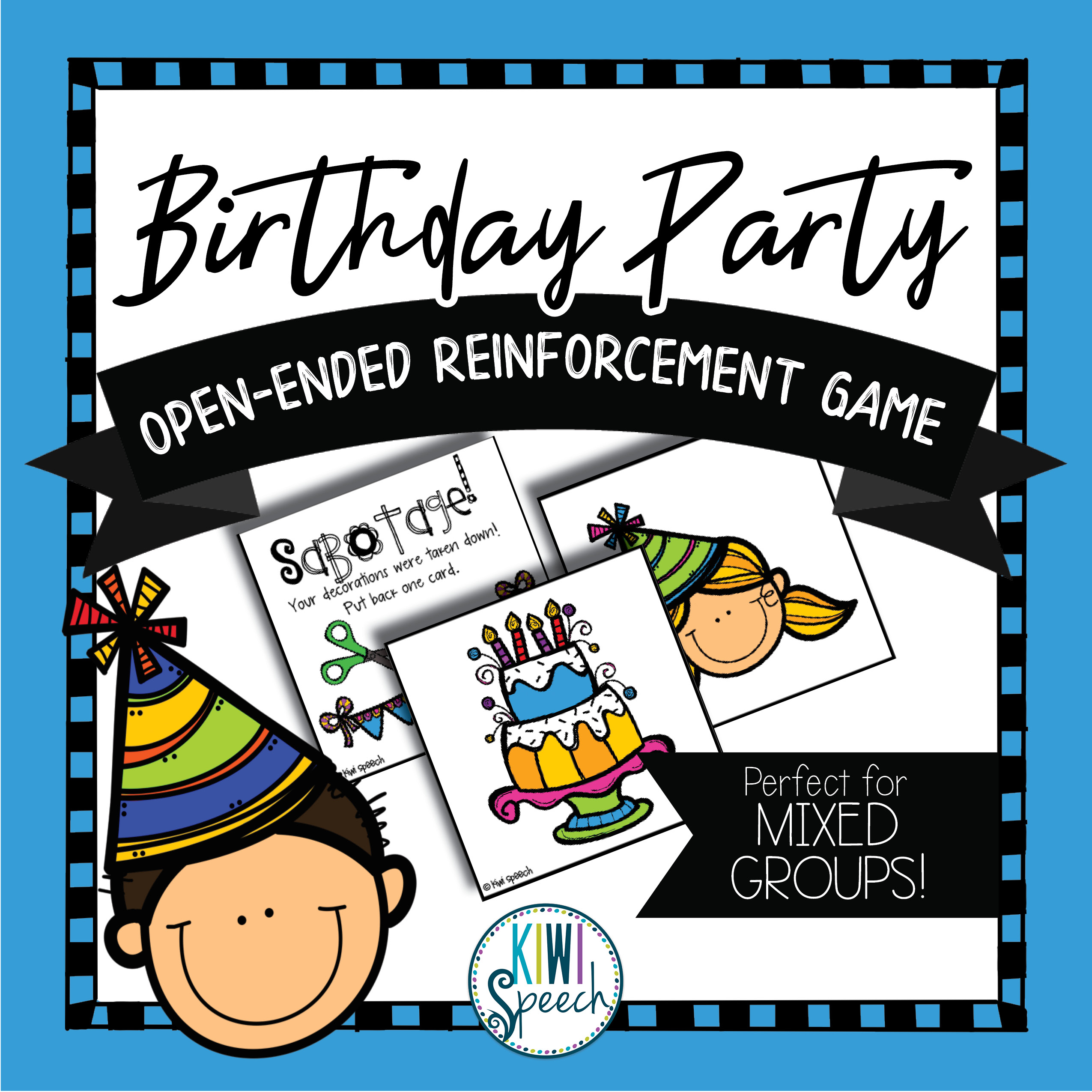 Birthday Party: Open Ended Reinforcement Game for Mixed Speech Therapy ...