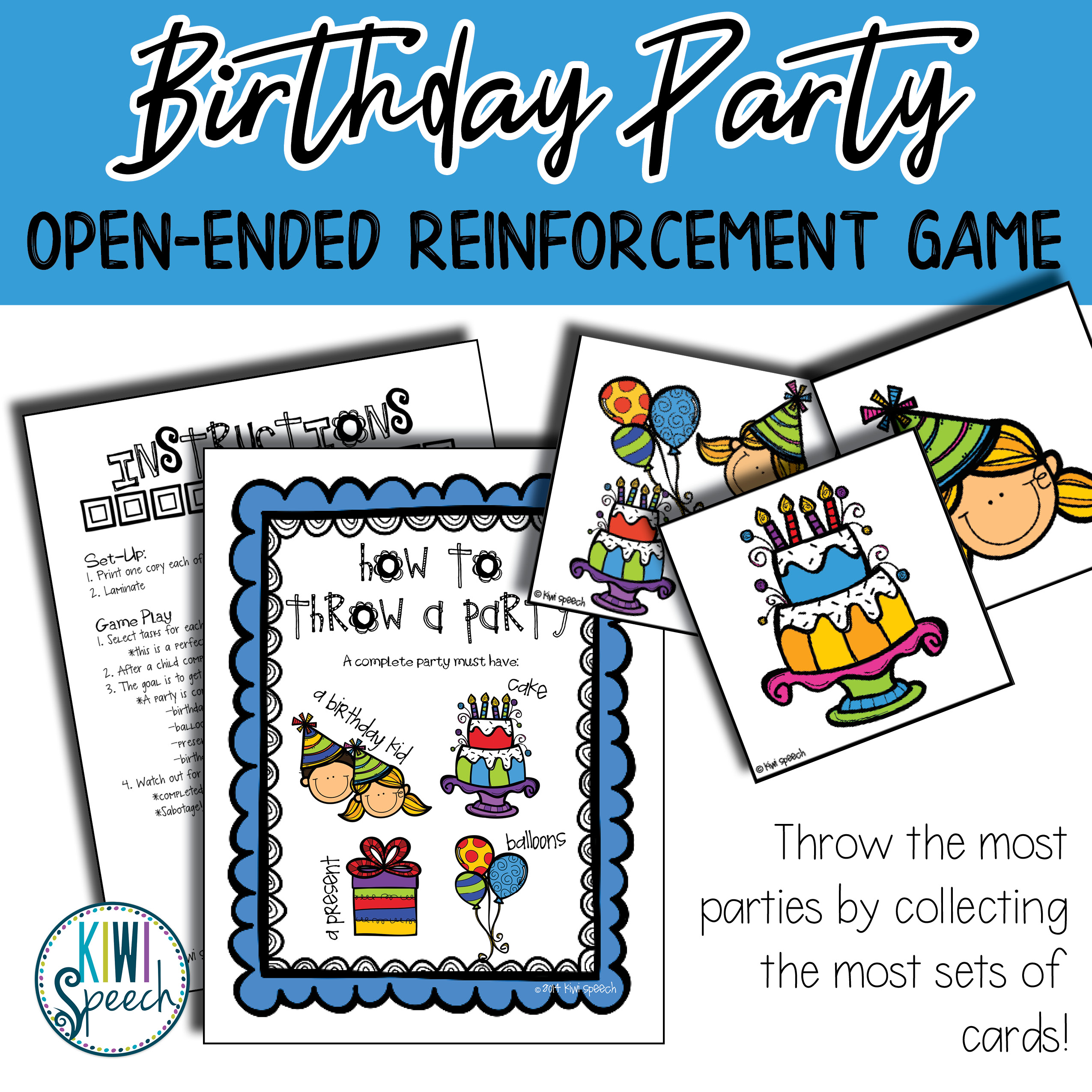 Birthday Party: Open Ended Reinforcement Game for Mixed Speech Therapy ...