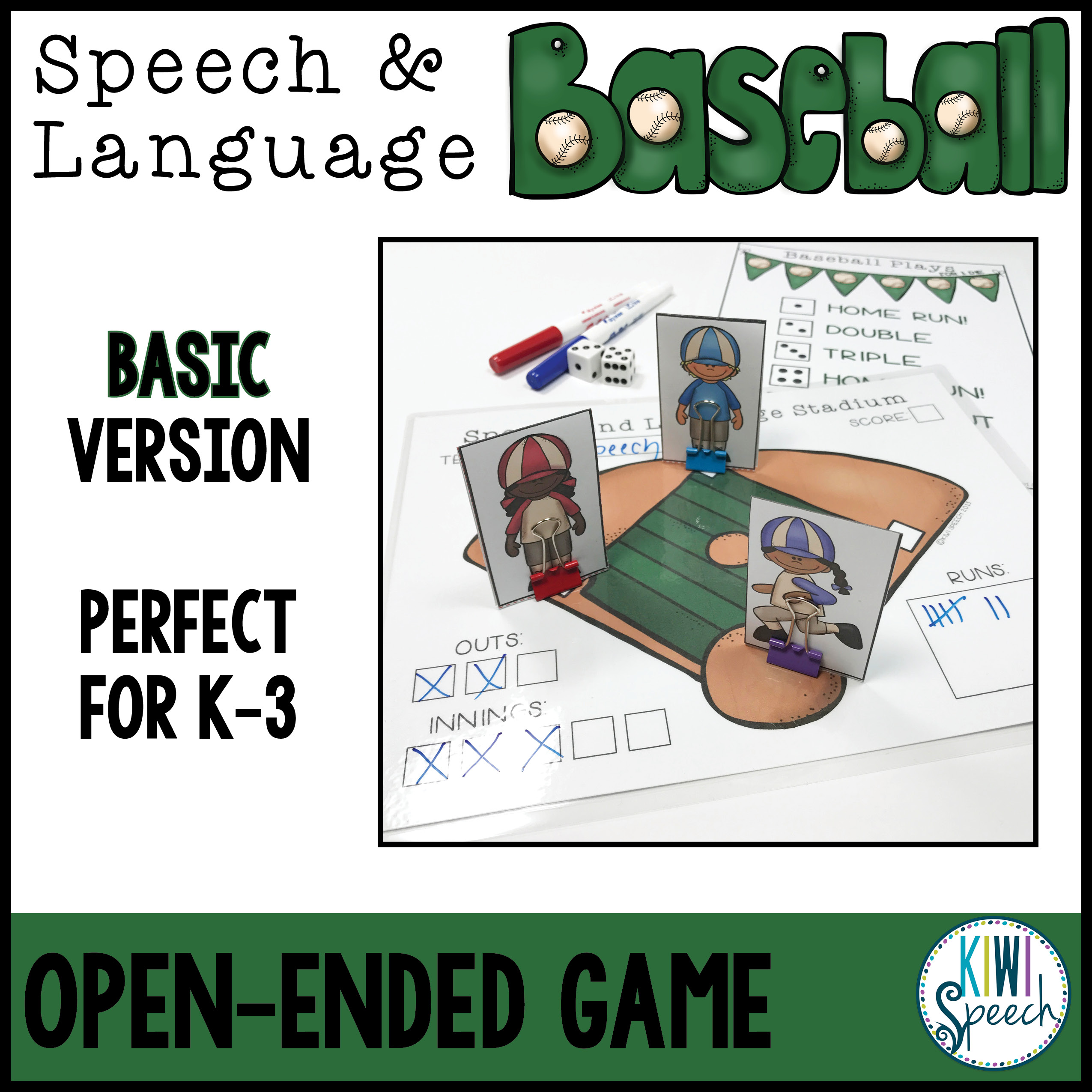 Speech and Language Baseball - Kiwi Speech