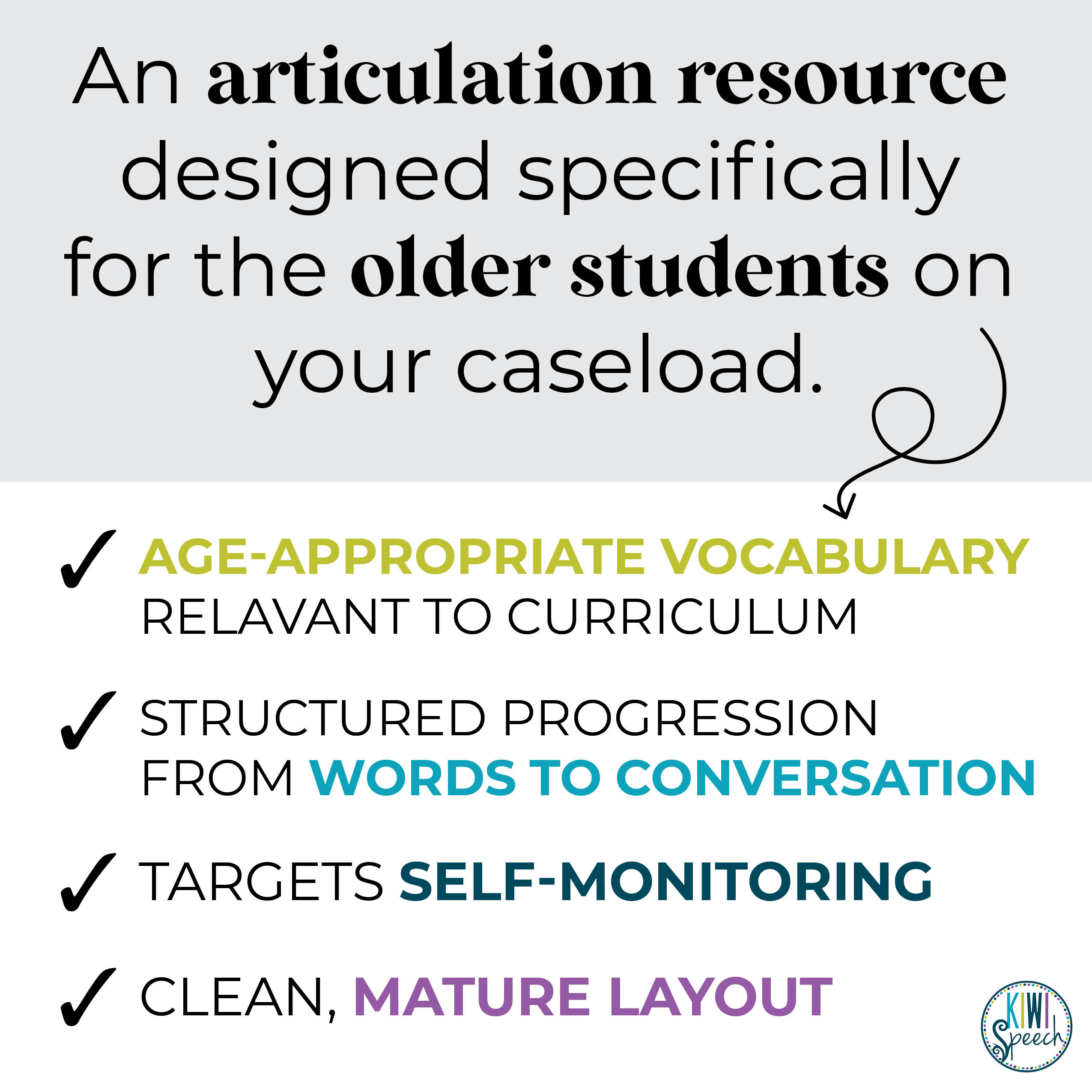 R Articulation for Older Students from Words to Carryover - Upper ...