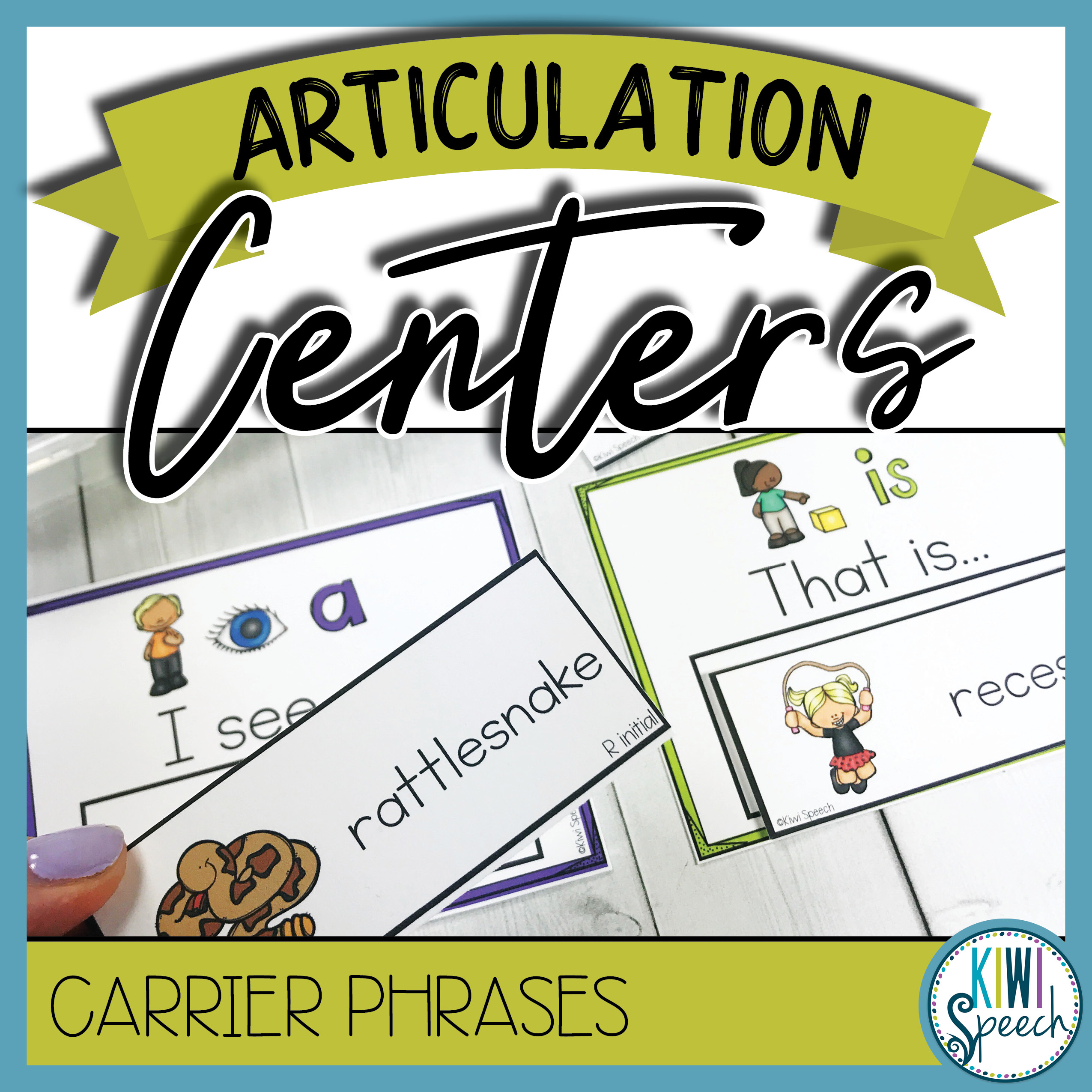 Speech Centers: Carrier Phrases - Kiwi Speech