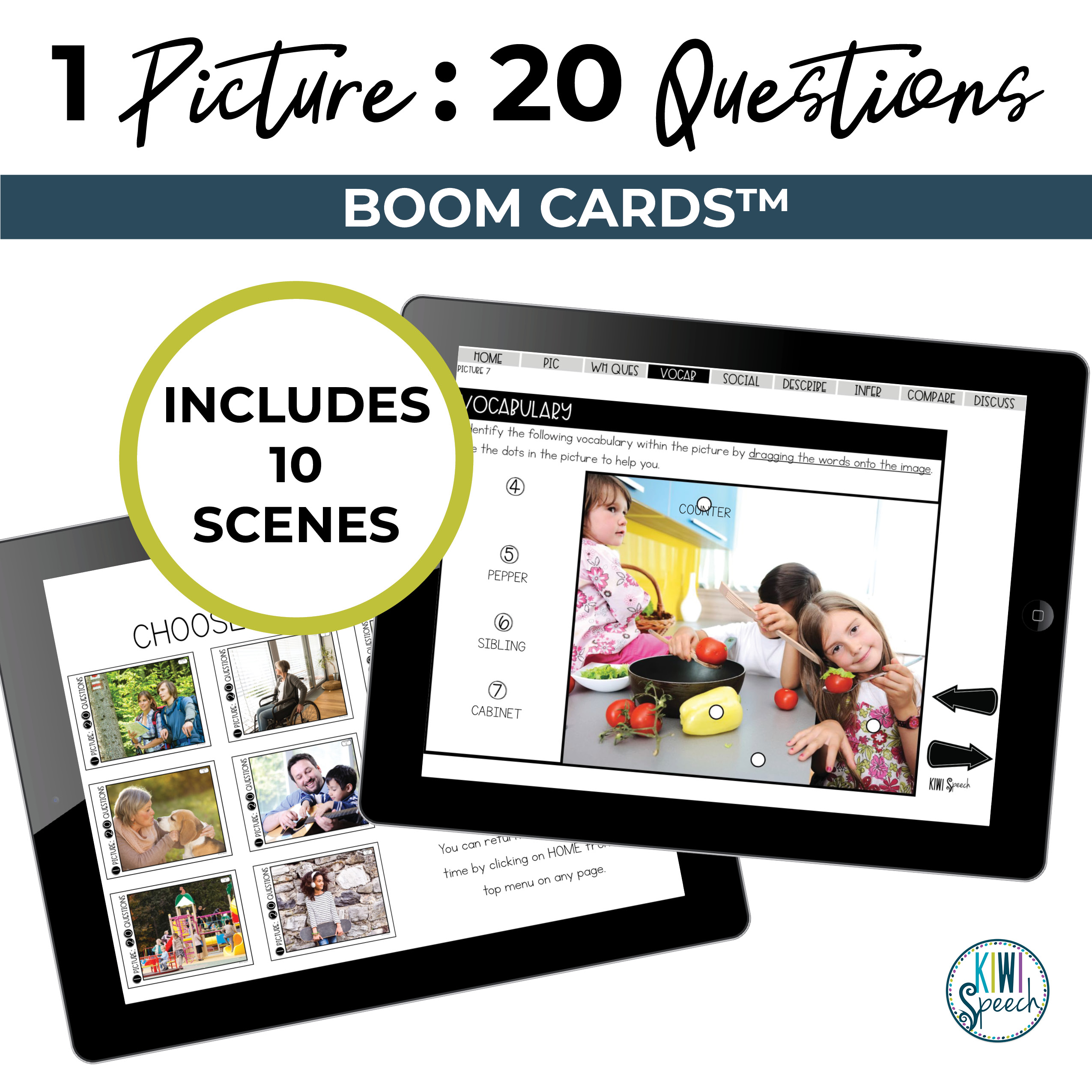 Real Photos: Mixed Group Language Activity - PDF and BOOM CARD Combo ...