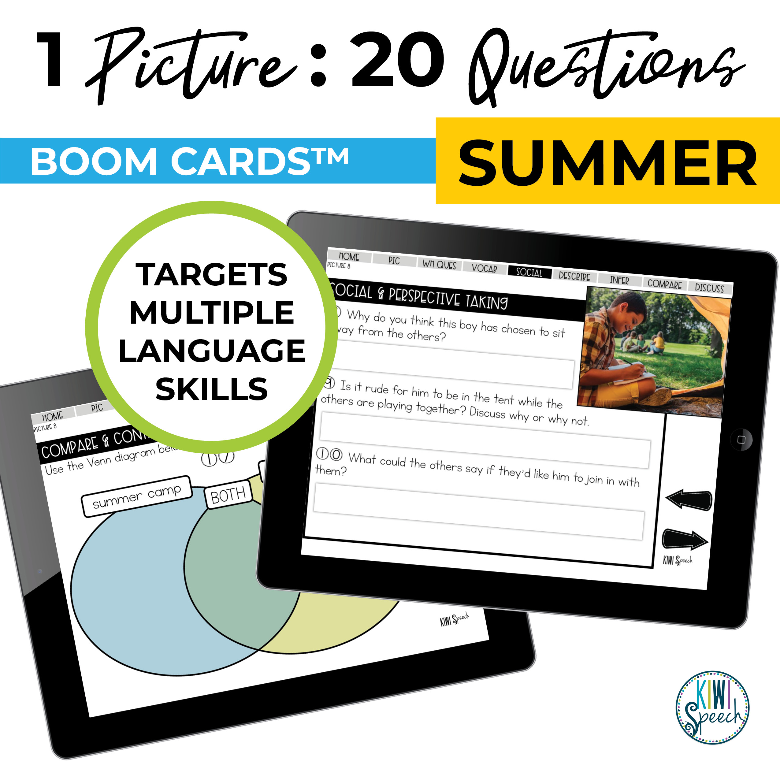 Digital Language Activity Targeting Multiple Goals with Real Photos ...