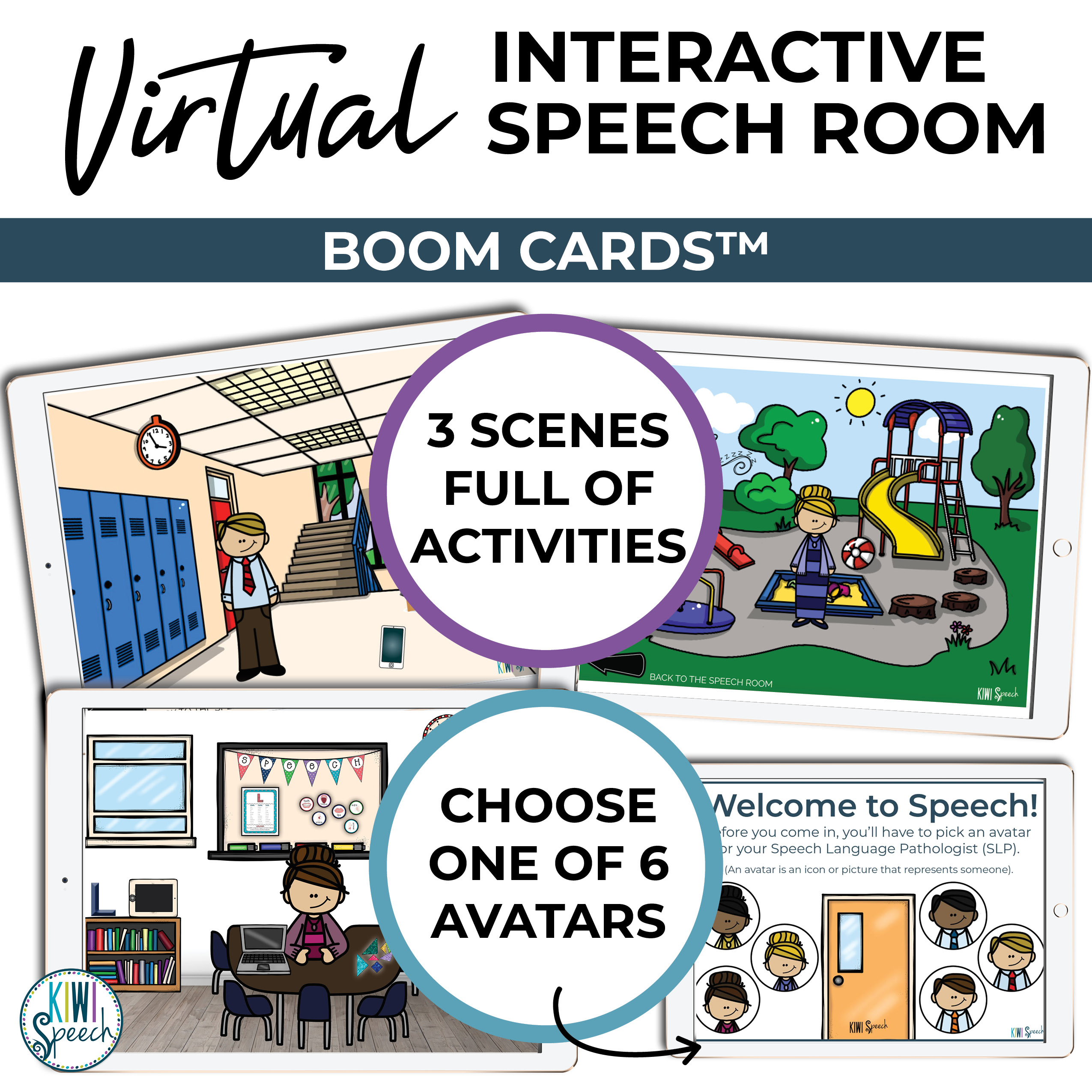 Virtual Speech Room - Articulation Boom Cards for L - Digital L Sound ...