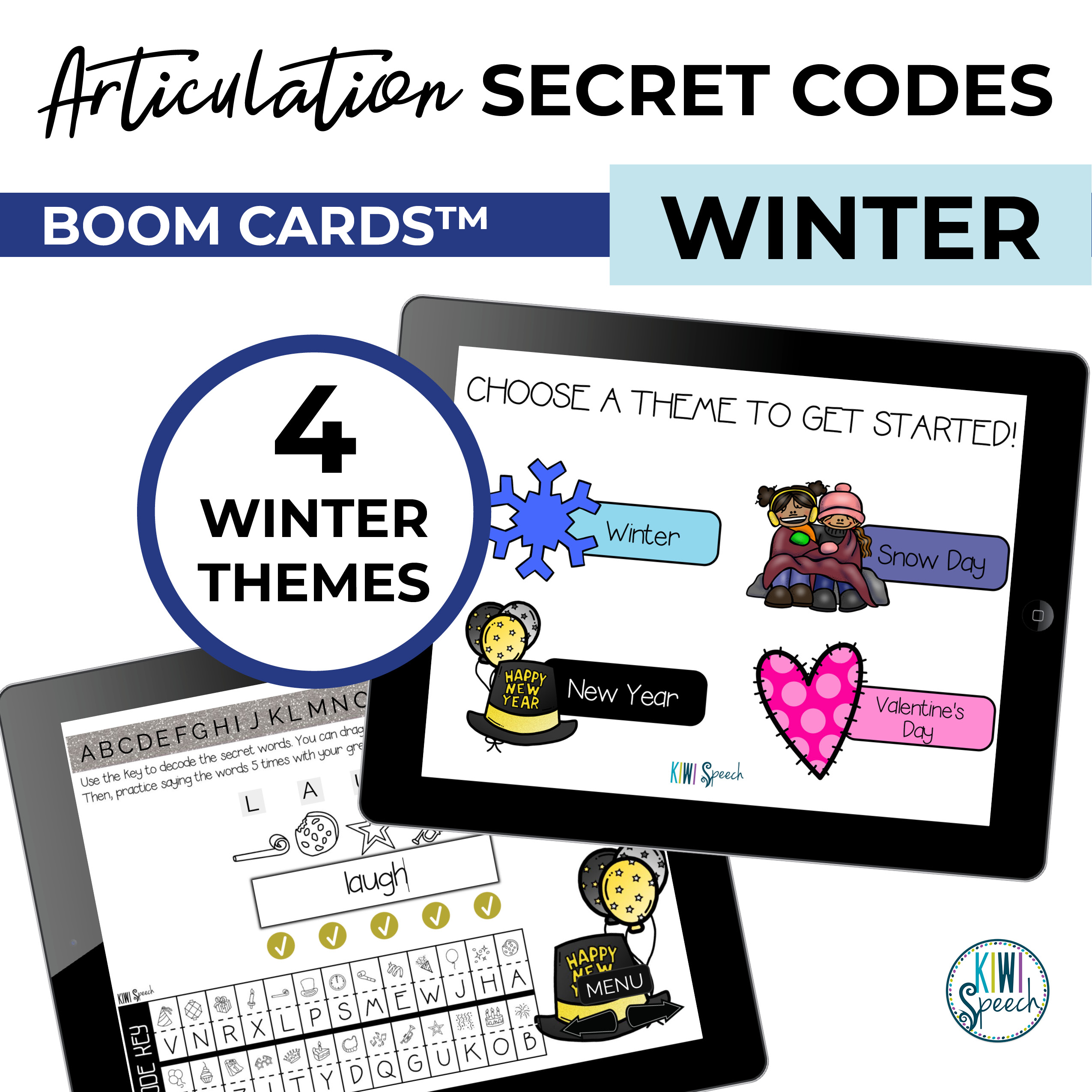 L Articulation Secret Codes BOOM Cards for Digital Speech Therapy ...