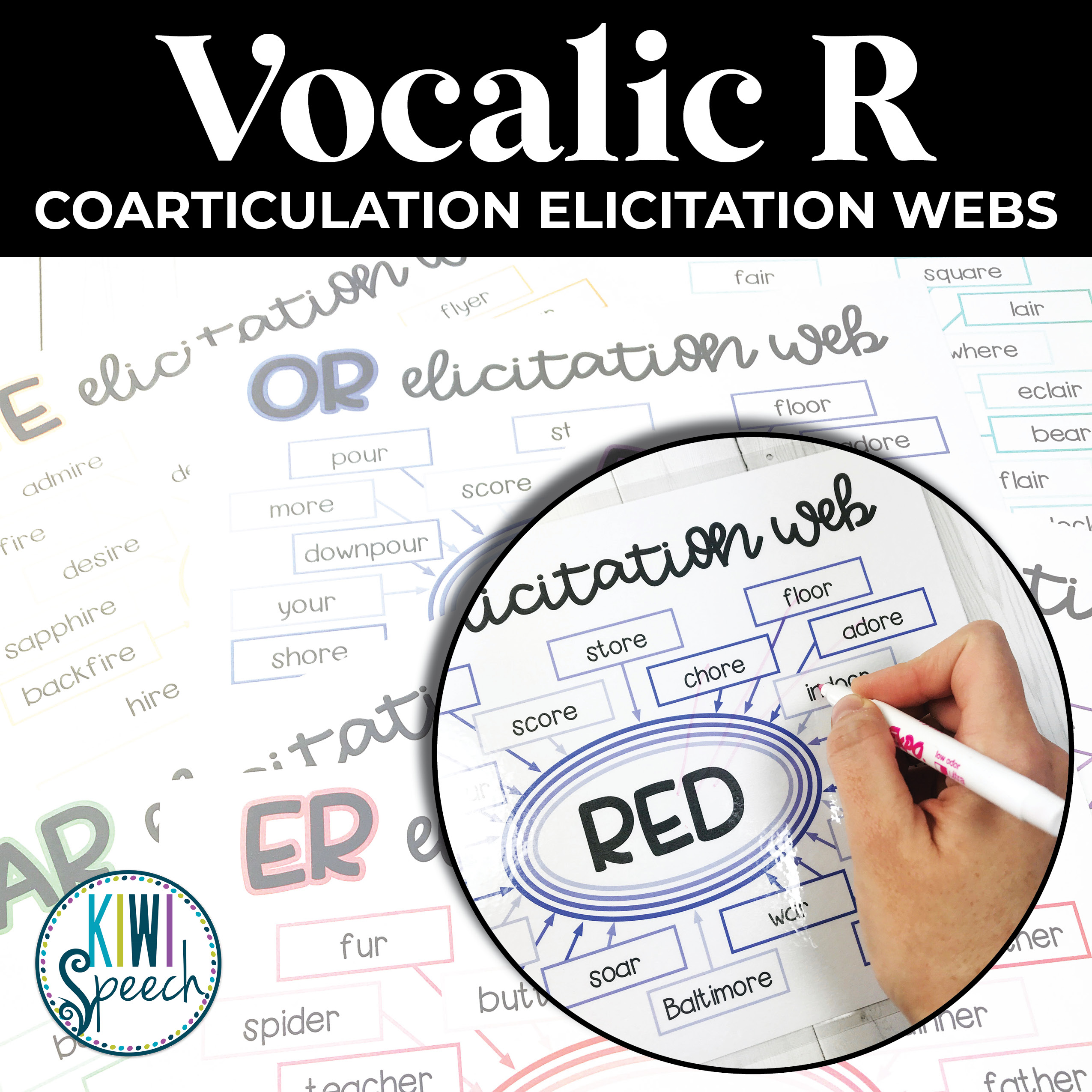 Vocalic R Elicitation Webs - Coarticulation for Vocalic R (+ digital ...