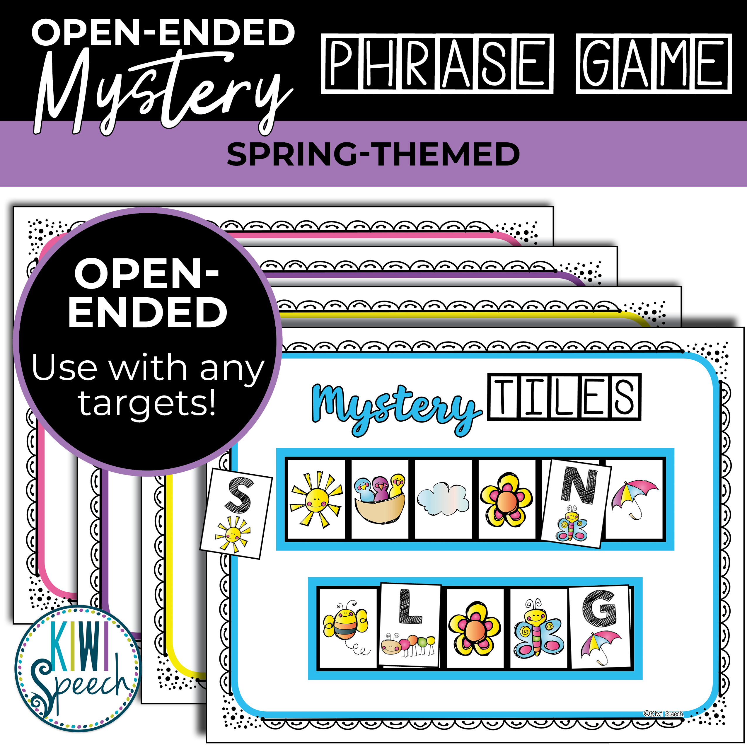 Open Ended Reinforcer Game for Any Goal in Speech Therapy - Spring ...