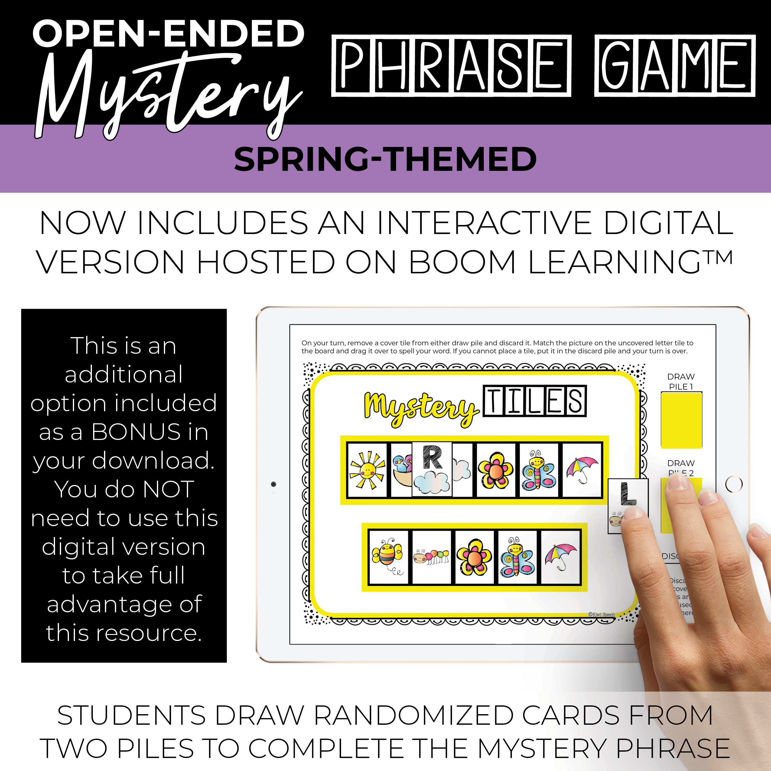 Open Ended Reinforcer Game for Any Goal in Speech Therapy - Spring ...