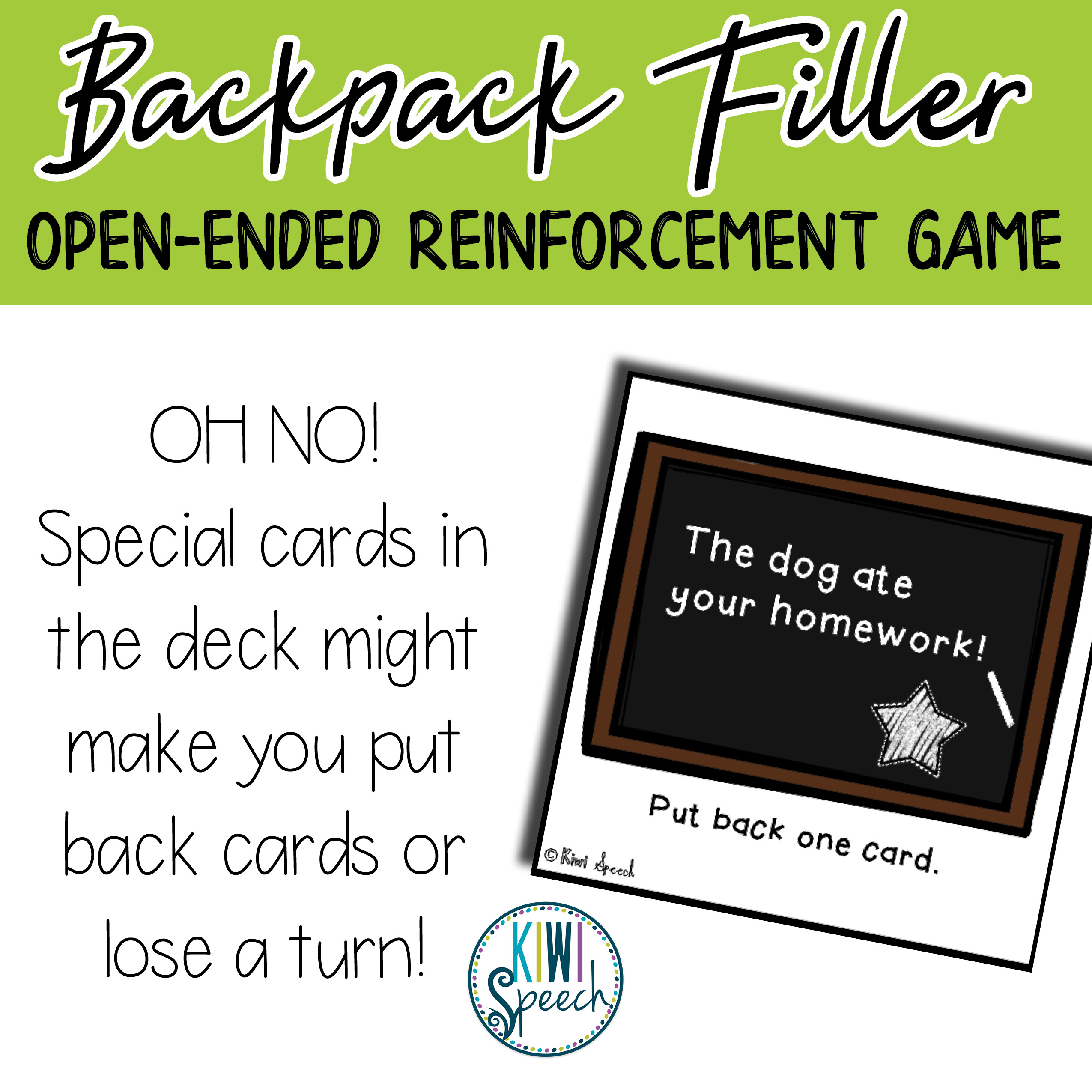 Backpack Filler: Open Ended Reinforcement Game for Mixed Speech Therapy ...